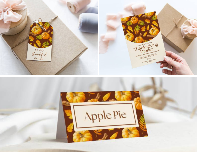 Feast Your Eyes on These Thanksgiving Party Printables - A Pretty ...