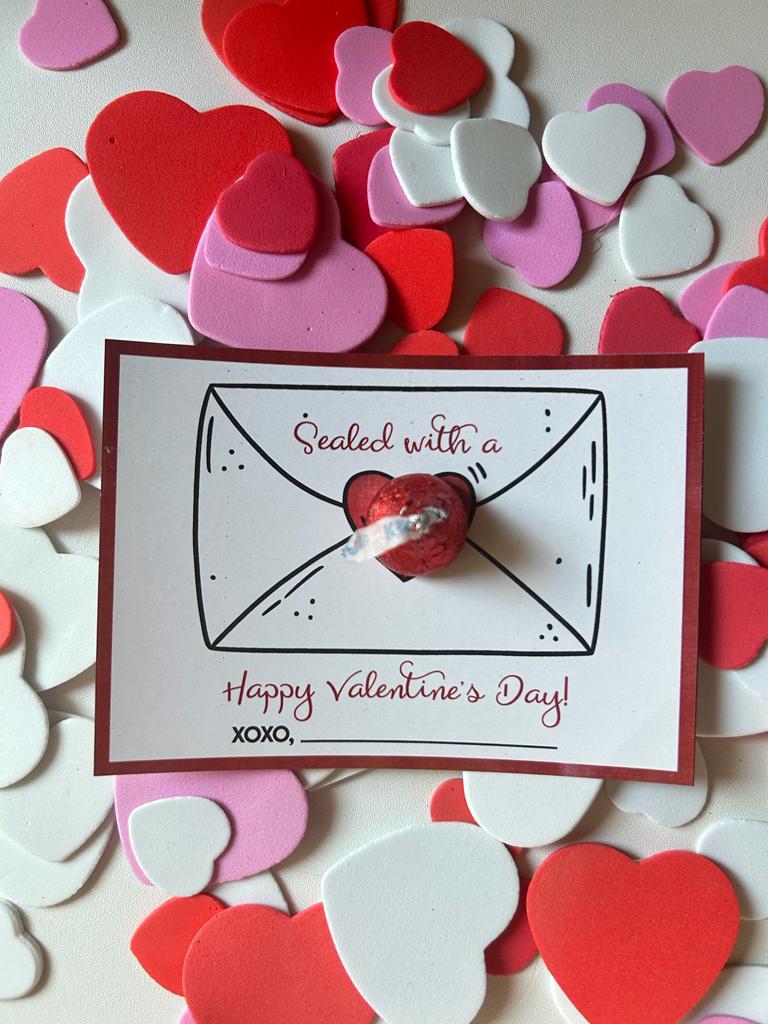 Spread Love with Our "Sealed with a Kiss" Valentine's Day Printable ...